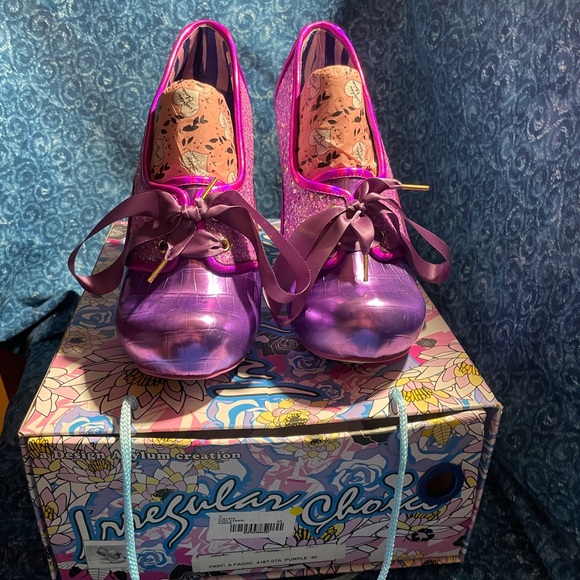 Irregular Choice | Shoes | Irregular Choice Paint A Fawn Heels | Poshmark